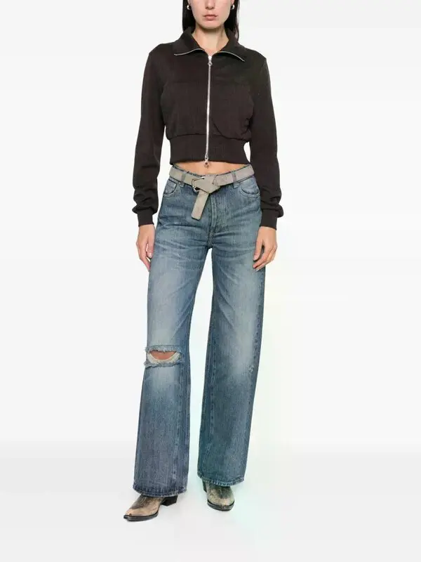 Our Legacy Ripped-detail Trousers