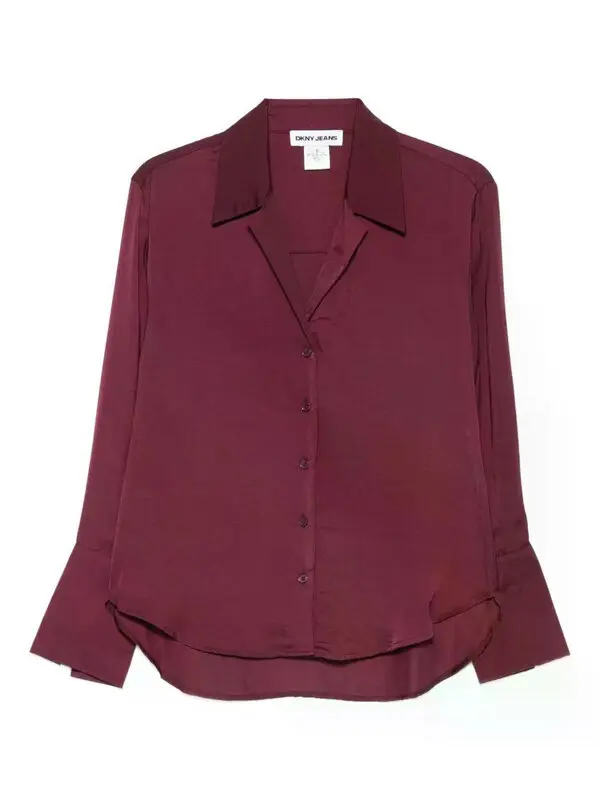 Dkny Button-front Long-sleeve Shirt