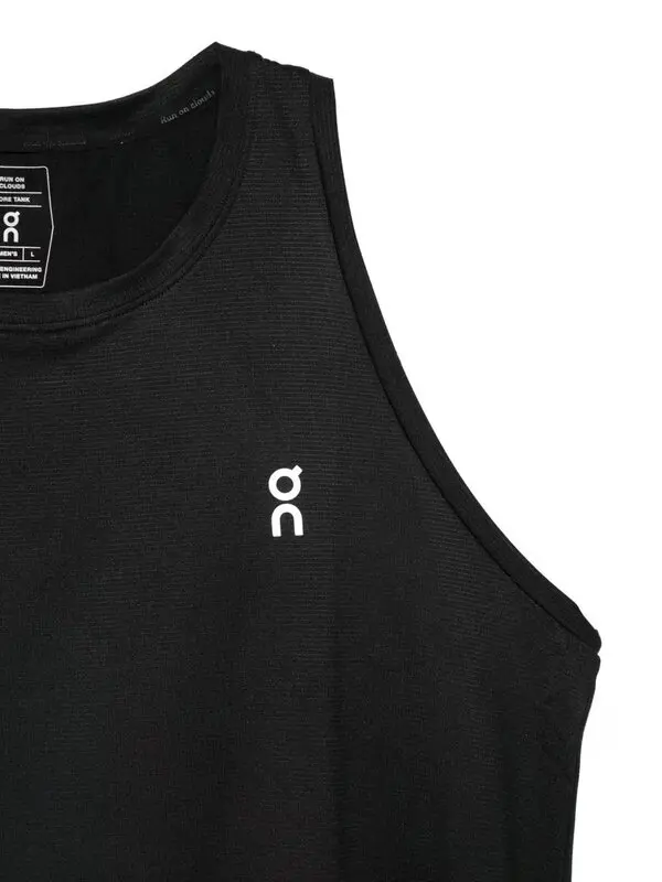 On Sleeveless Top