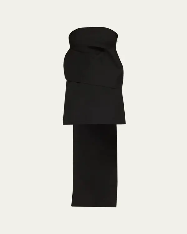 RÓHE Sculptural Sash Mini Dress