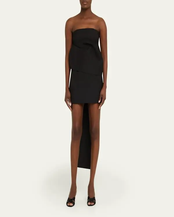 RÓHE Sculptural Sash Mini Dress