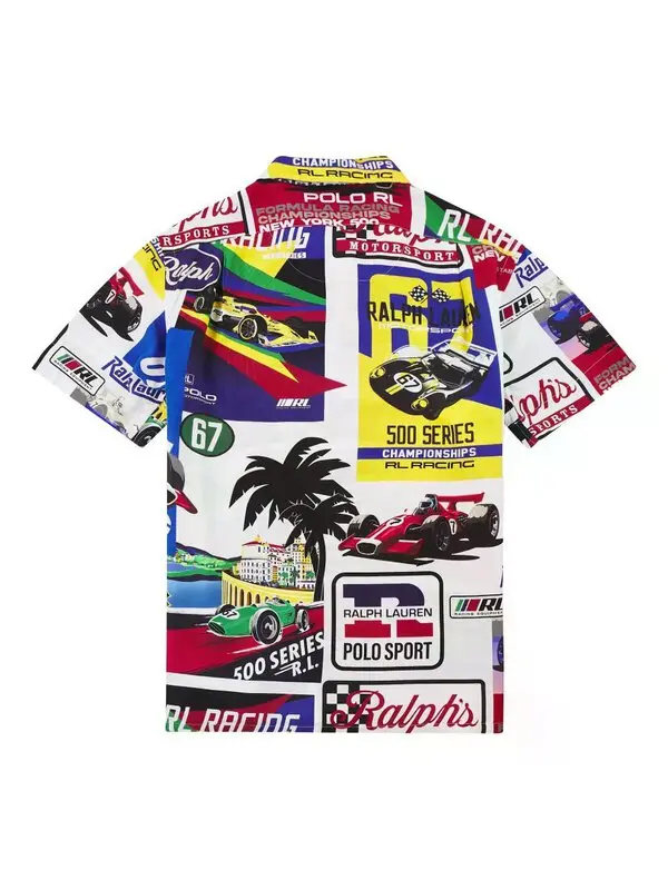 Polo Ralph Lauren Racing-print Shirt
