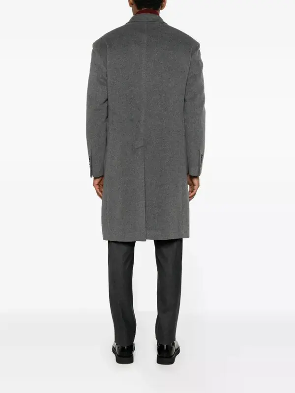Tagliatore Double-breasted Pocket Coat - Grey