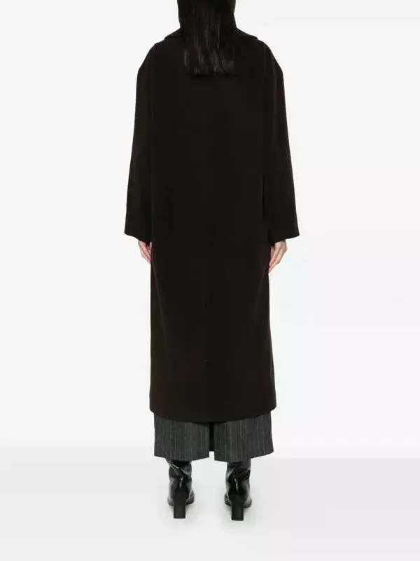 HOUSE OF DAGMAR Double-breasted Belted Coat