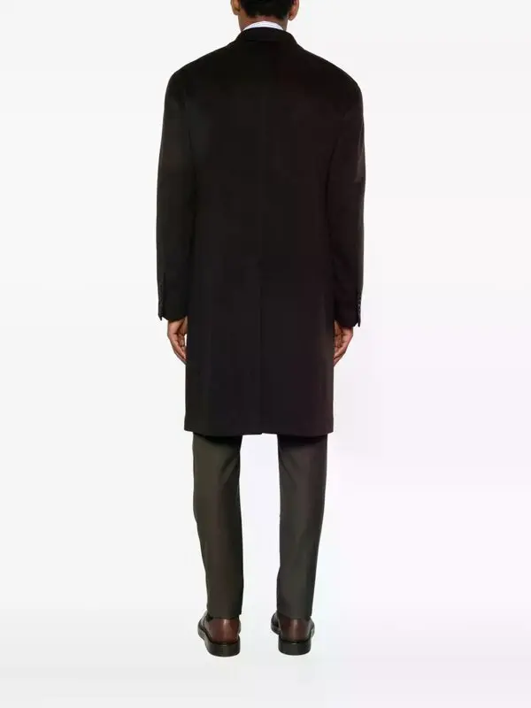 Tagliatore Double-breasted Coat - Brown
