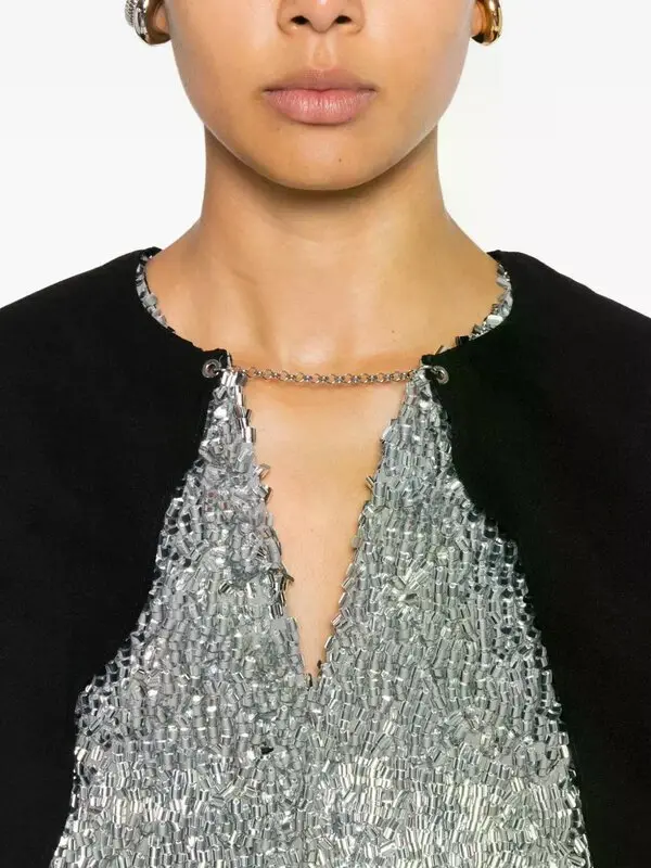 Rabanne Sequin Embellished Top