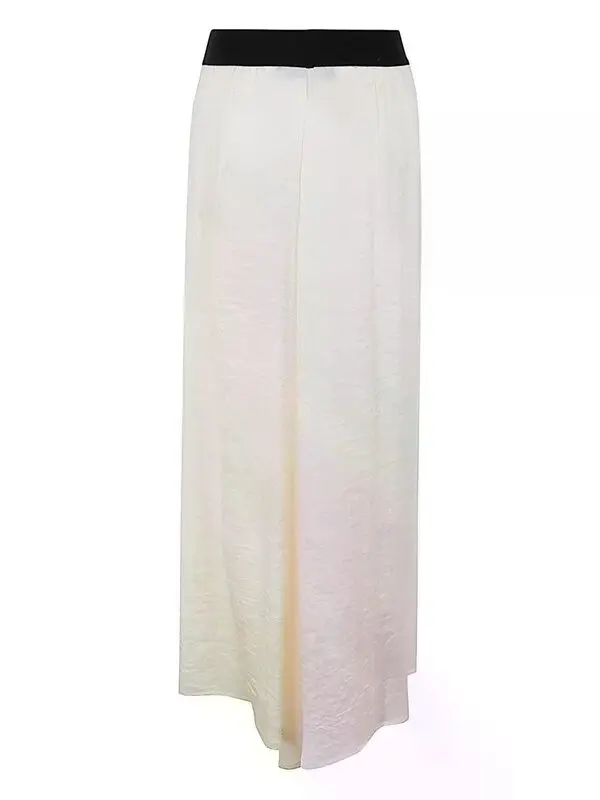 MARIA CALDERARA Contrast-band Trousers