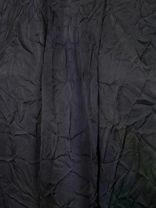 MARIA CALDERARA Creased Dress - Black