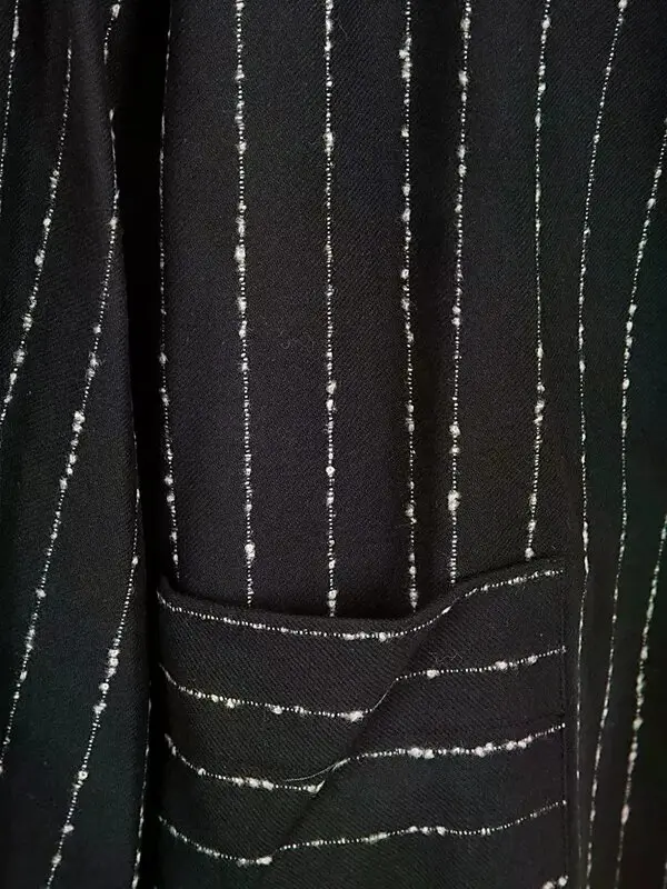 MARIA CALDERARA Striped Jacket With Pockets