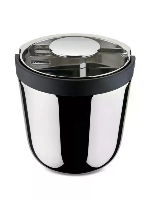 ALESSI Handle-detail Ice Bucket - Silver