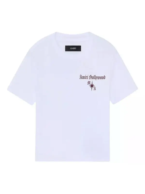 Amiri Logo-print T-shirt - White
