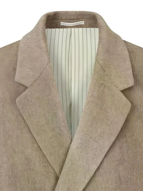 MAN ON THE BOON. Double-breasted Wool-blend Coat