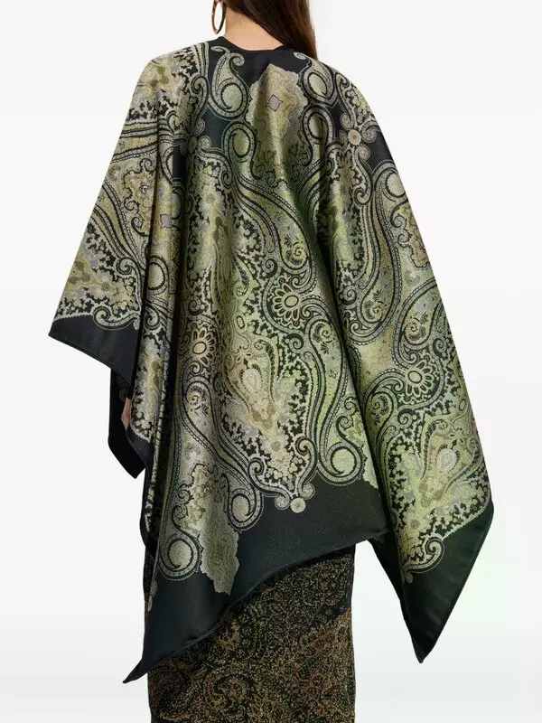 Etro Paisley-pattern Wool Jacket - Black