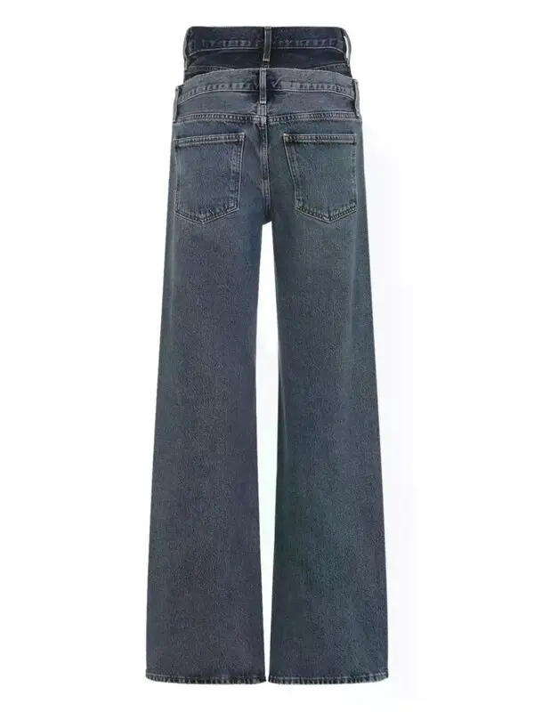 AGOLDE Elson Double-waistband Jeans
