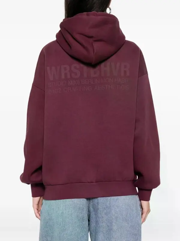 WRSTBHVR Studio V12 Drawstring Hoodie