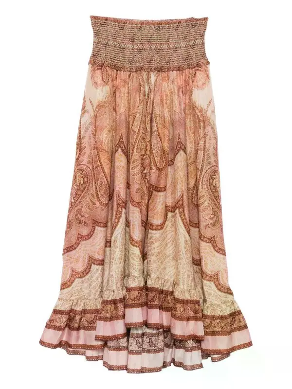 Zimmermann Wanderlust Frill Maxi Skirt