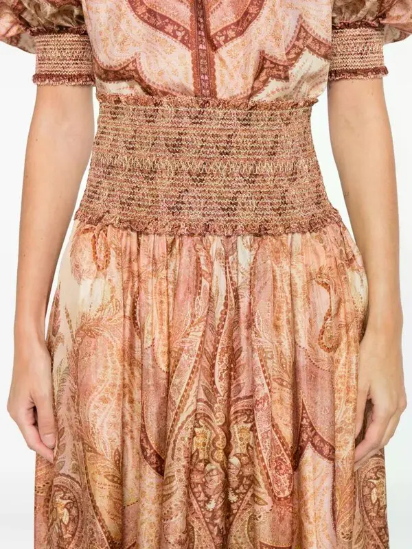 Zimmermann Wanderlust Frill Maxi Skirt