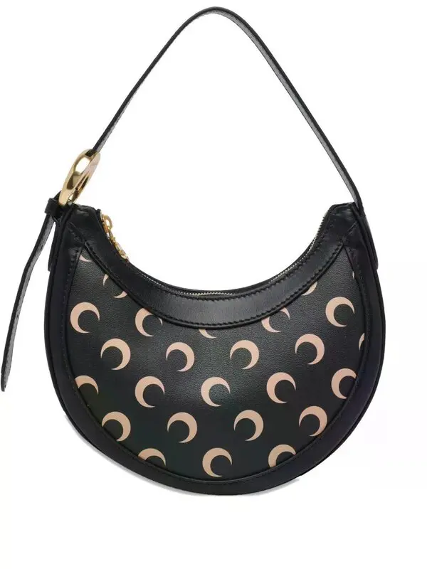 MARINE SERRE Mini Eclips Moon-print Shoulder Bag