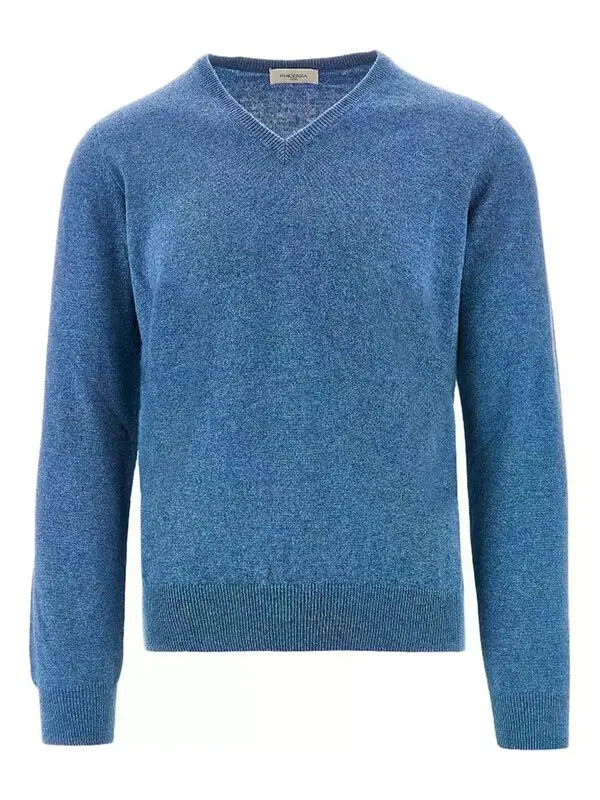 PIACENZA CASHMERE 1733 V-neck Knit Sweater