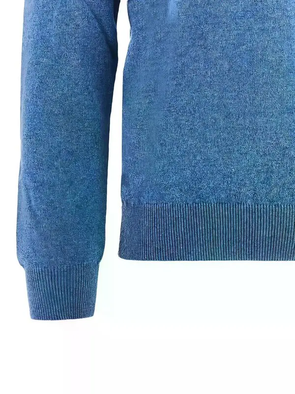 PIACENZA CASHMERE 1733 V-neck Knit Sweater