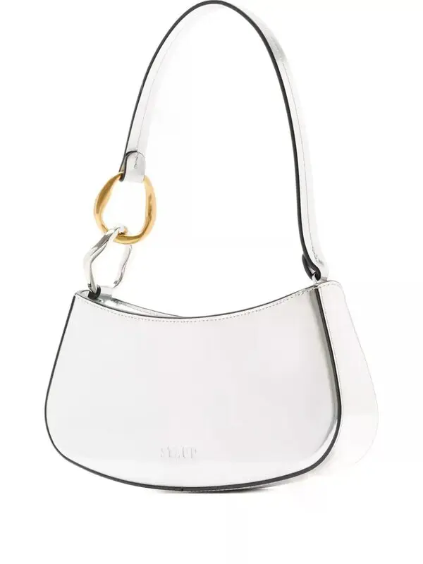 Staud Ollie Chain Shoulder Bag - White