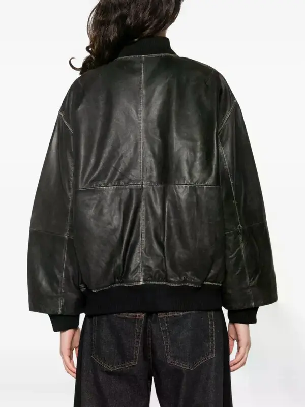 BULLY Leather Biker Jacket