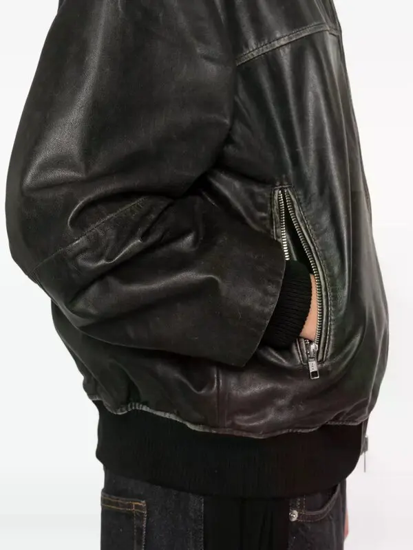 BULLY Leather Biker Jacket