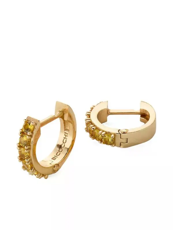 Emanuele Bicocchi Embellished Hoop Earrings - Gold
