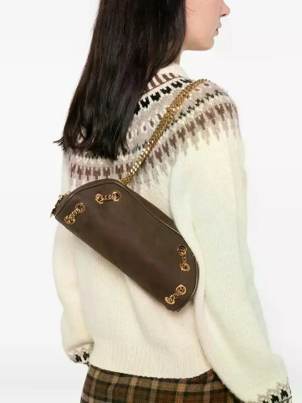 Stella McCartney Falabella Chain-strap Shoulder Bag - Brown