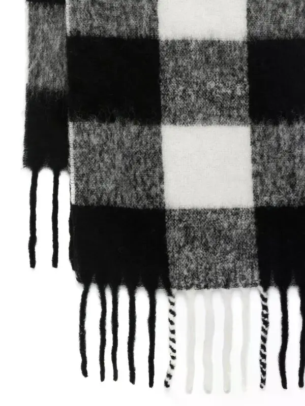 WRSTBHVR Rania Fringed-edge Scarf