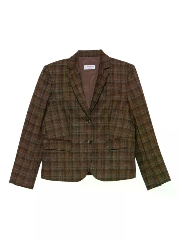 Alberto Biani Checked-pattern Blazer