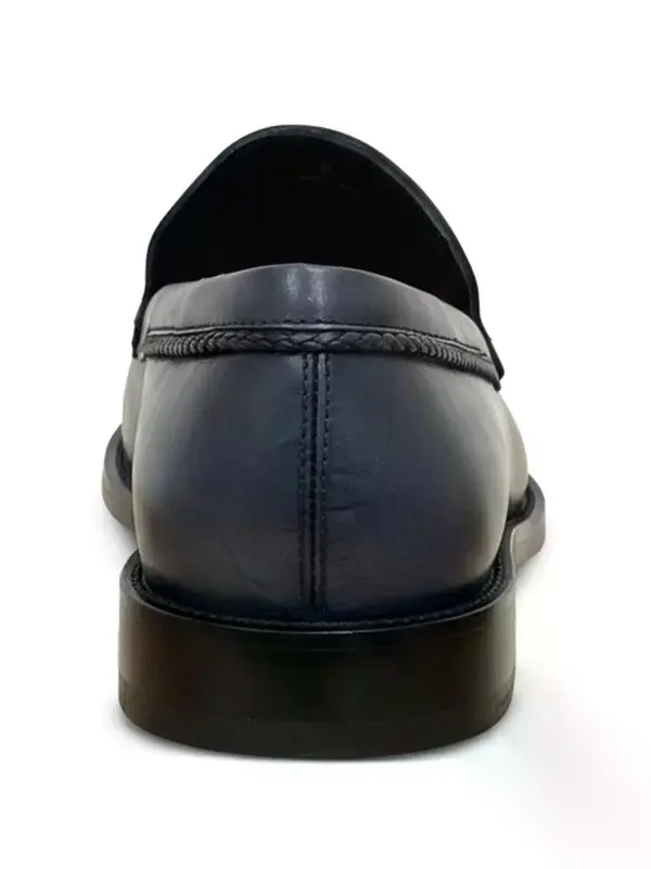 TOD'S Braided-detail Leather Loafers