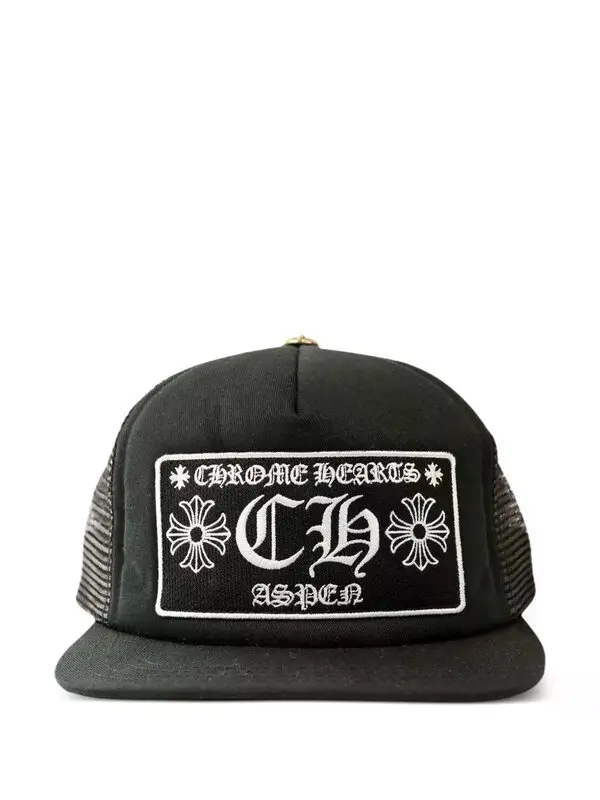Chrome Hearts Trucker Cap - Black
