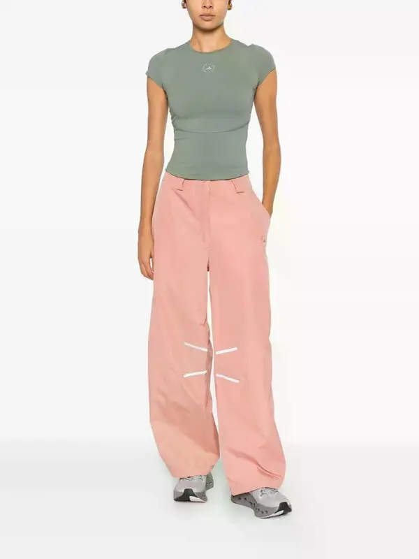 Adidas By Stella McCartney Reflective-stripe Trousers