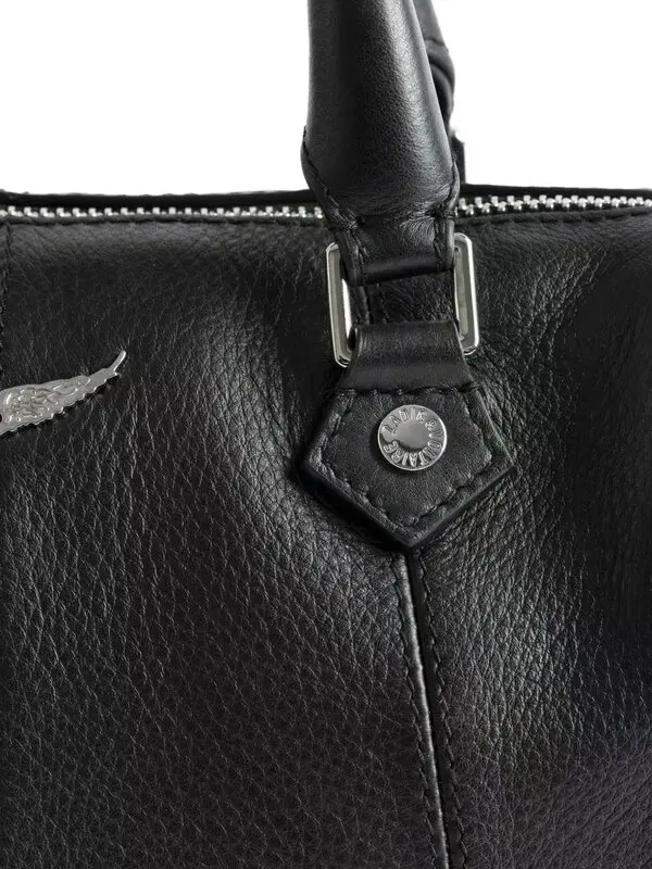 Zadig&Voltaire Grained Leather Tote Bag