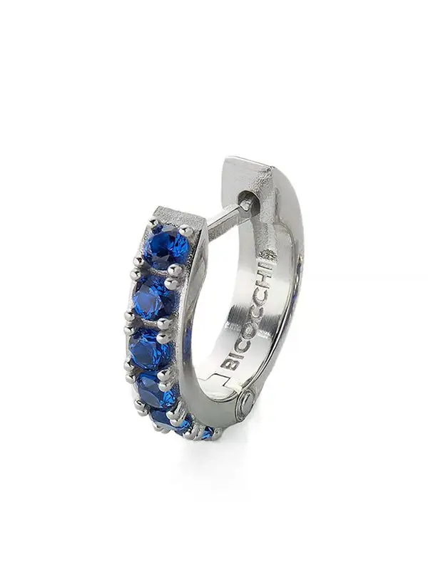 Emanuele Bicocchi Embellished Hoop Earring