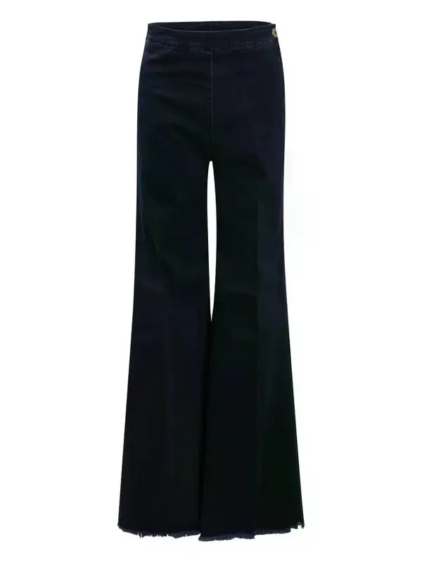 SHAFT JEANS Frayed-hem Flared Jeans