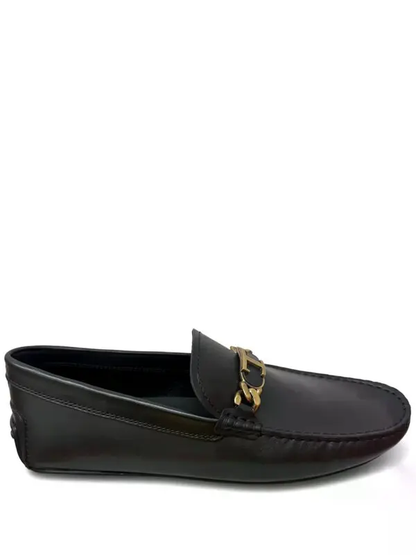 TOD'S City Gommino Chain-detail Loafers