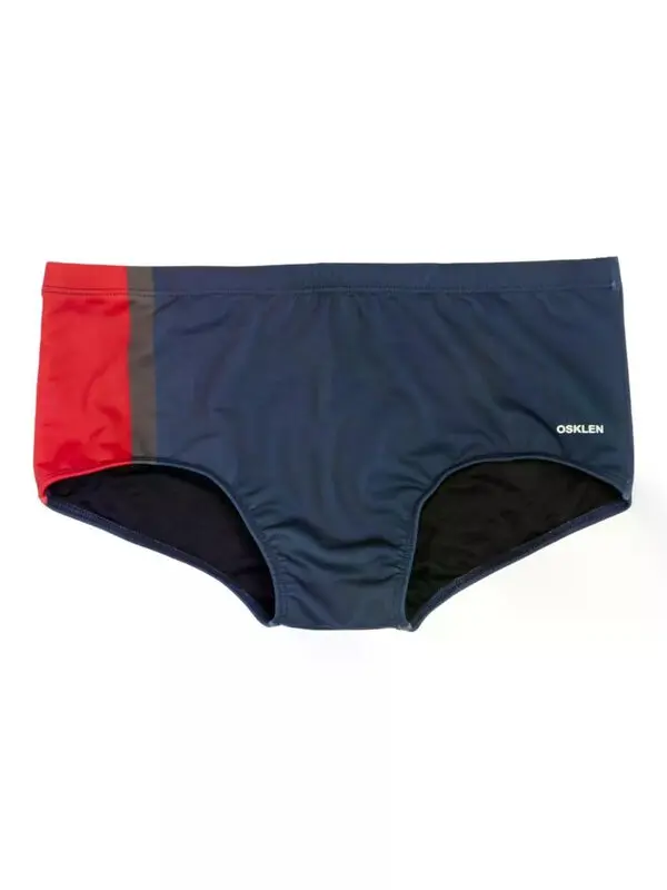 OSKLEN Riva Stripe-panel Swim Briefs
