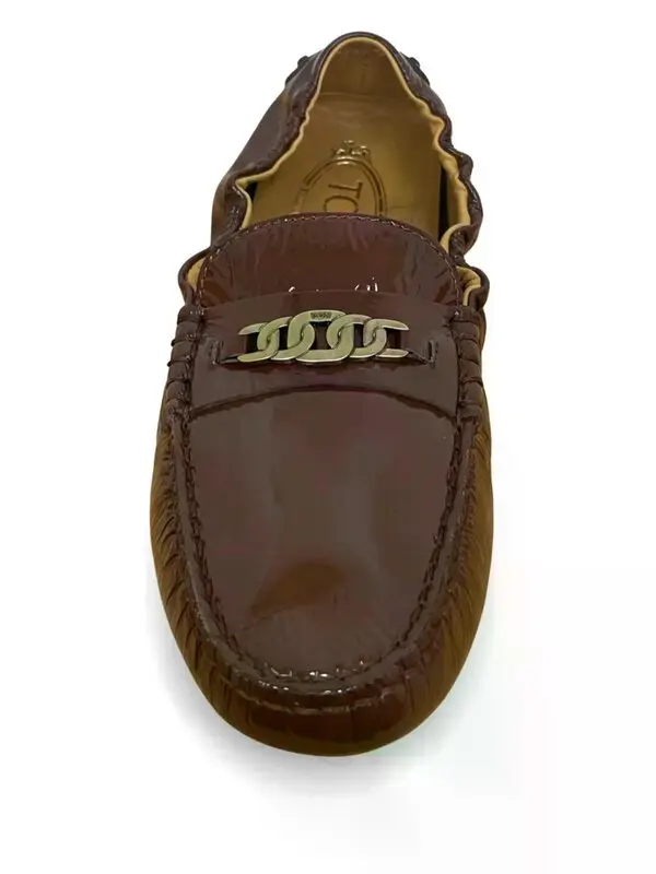 TOD'S Gommino Chain-detail Loafers