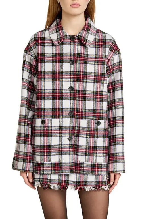 WAYF Morgan Plaid Jacket