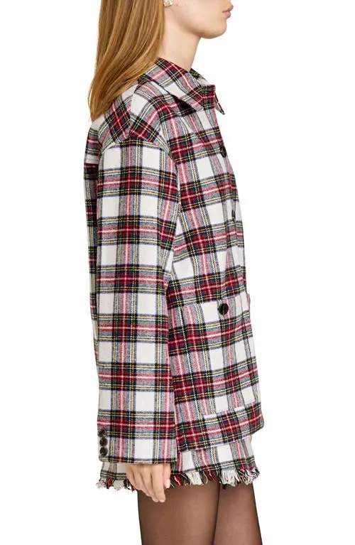 WAYF Morgan Plaid Jacket