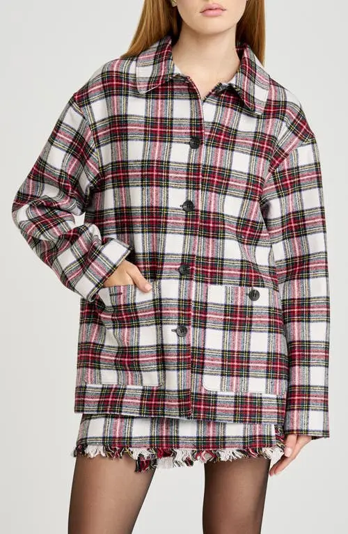WAYF Morgan Plaid Jacket