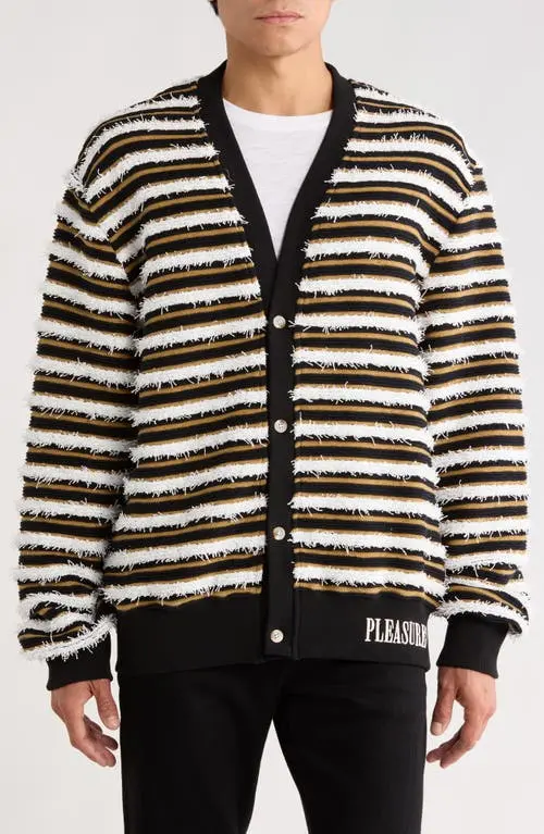 PLEASURES Endless Stripe Cardigan