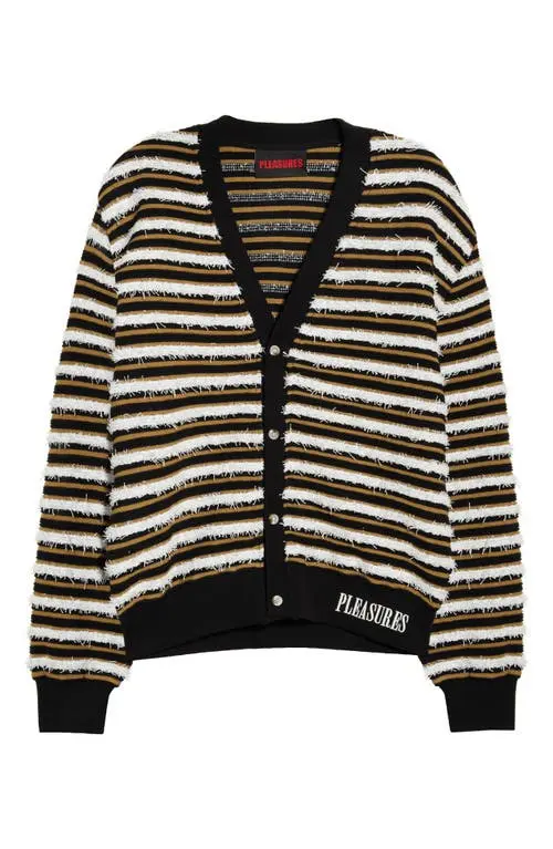 PLEASURES Endless Stripe Cardigan