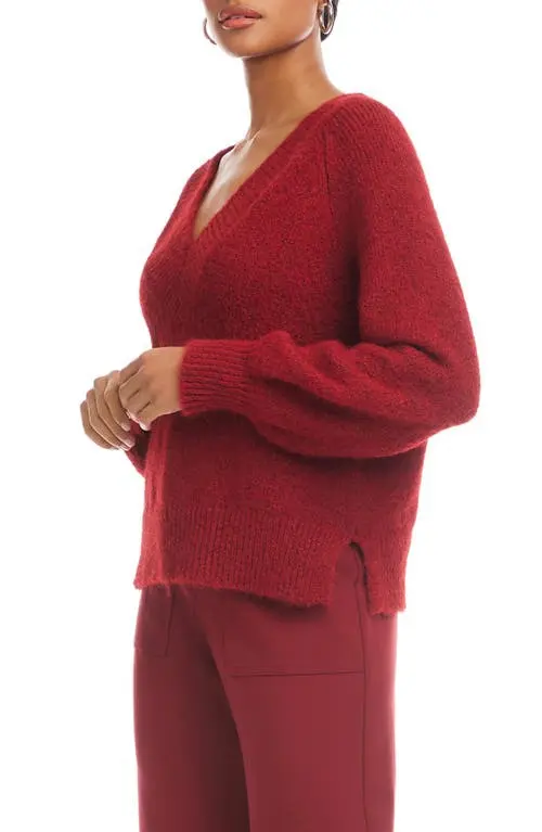 Fifteen Twenty Heather V-neck Sweater
