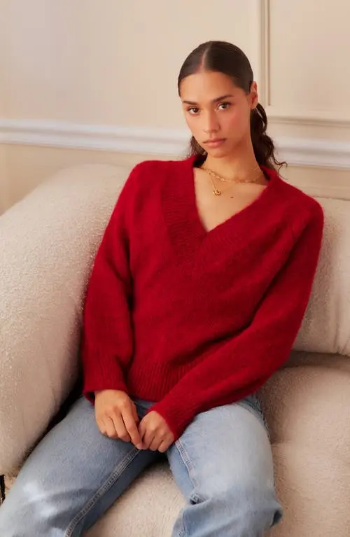 Fifteen Twenty Heather V-neck Sweater