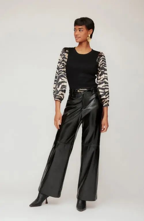 Fifteen Twenty Lory Velvet Top