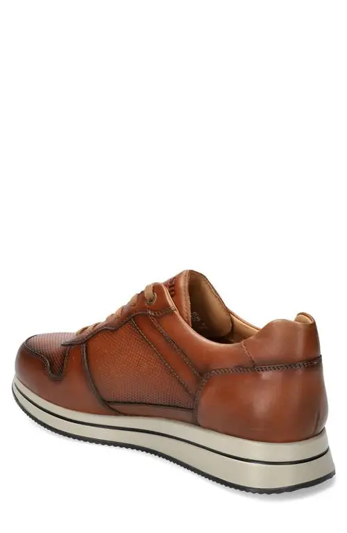 Mephisto Gerome Leather Sneakers - Hazelnut Ran