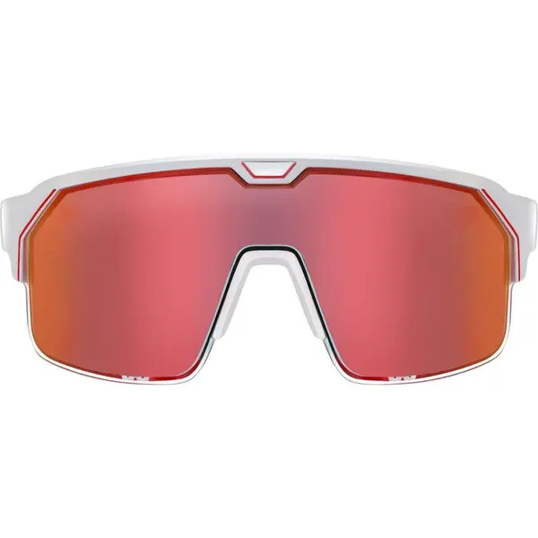 CHAMELO Music Shield Hvl Sunglasses - Fire Lenses/white